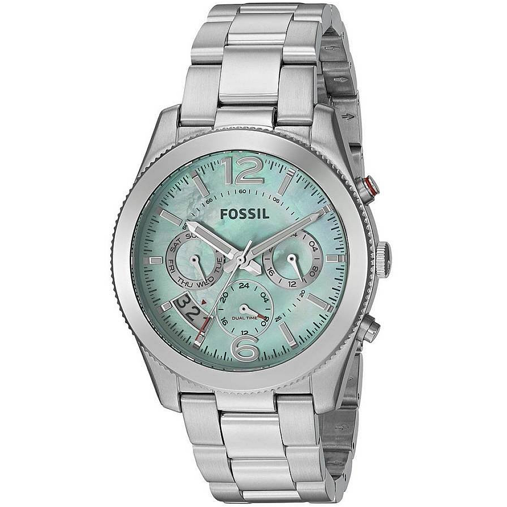 Fossil ES4219 Perfect Boyfriend | Сребрист часовник за жени