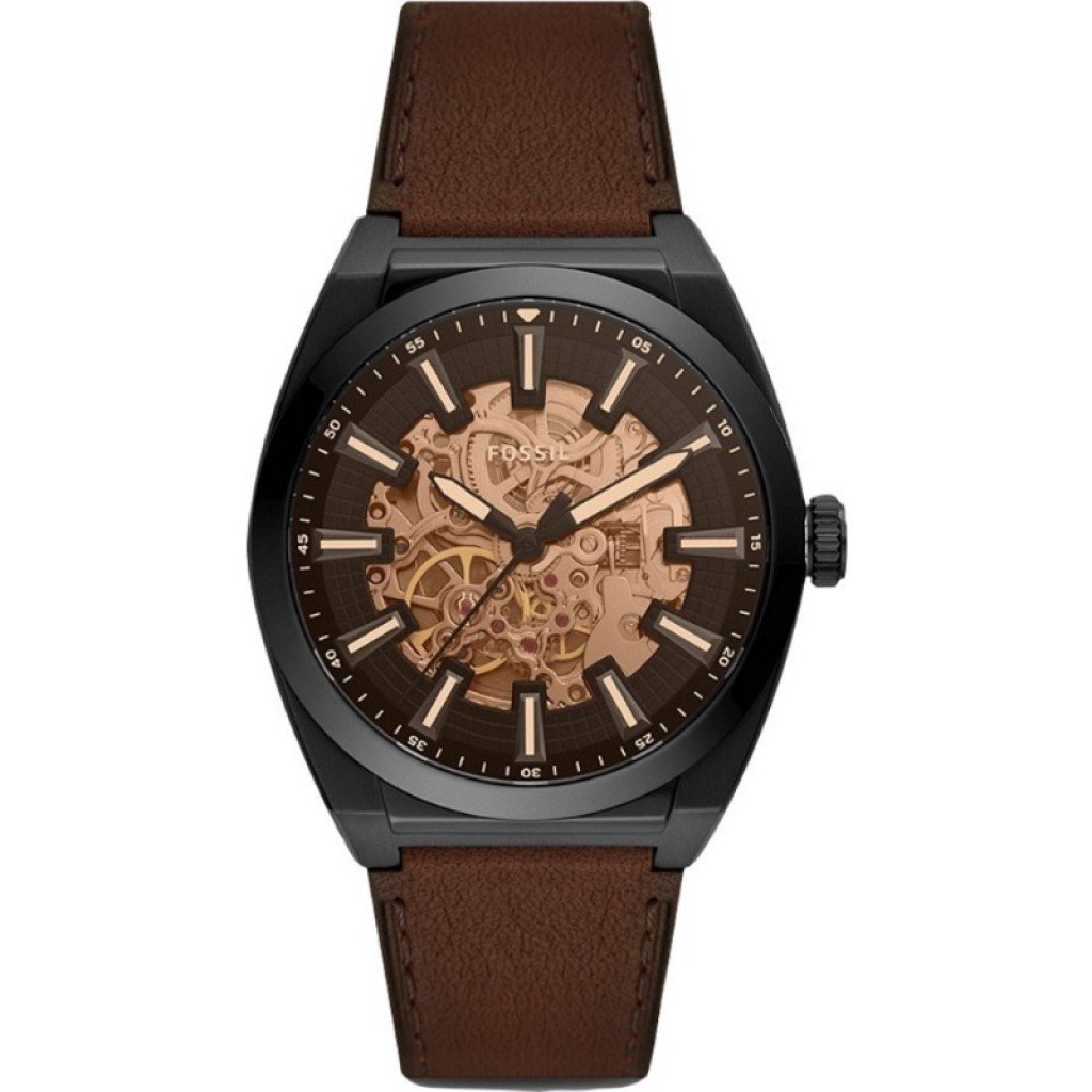 Fossil ME3207 Everett | Кафяв часовник за мъже