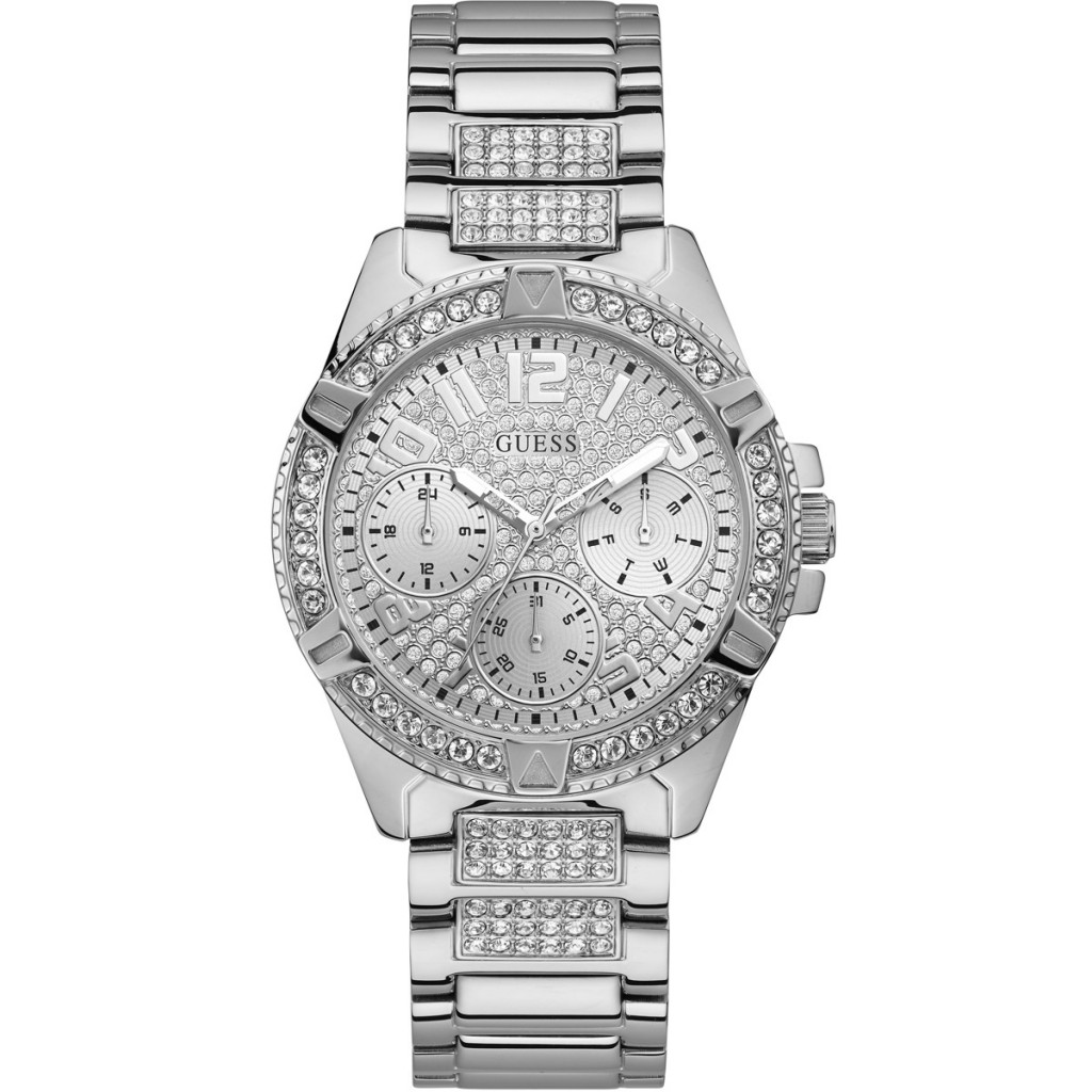 Guess W1156L1 Frontier | Сребрист часовник за жени